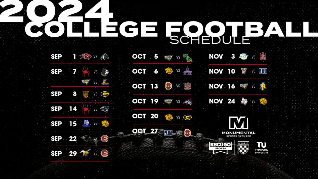 Monumental Sports Network Announces 2024 College Football Broadcast ...