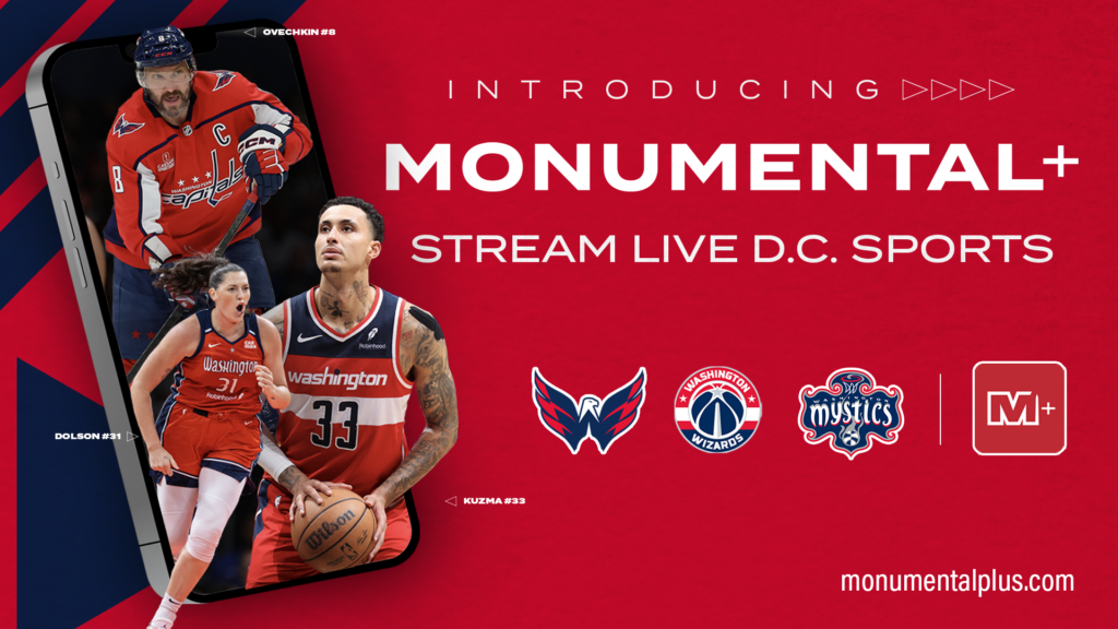Monumental Sports Network Unveils Monumental+ App and New Programming ...