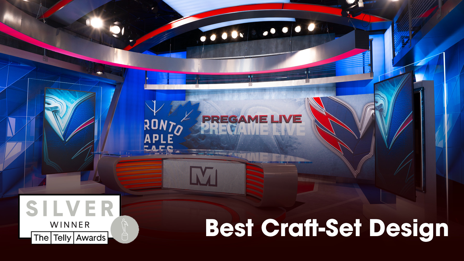 Monumental Sports Network’s Studio Set Receives Prestigious Honor in ...