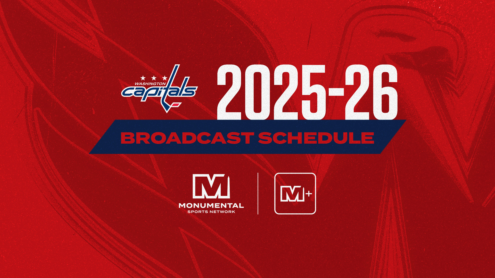 Monumental Sports Network Unveils 2025-26 Washington Capitals Local TV ...